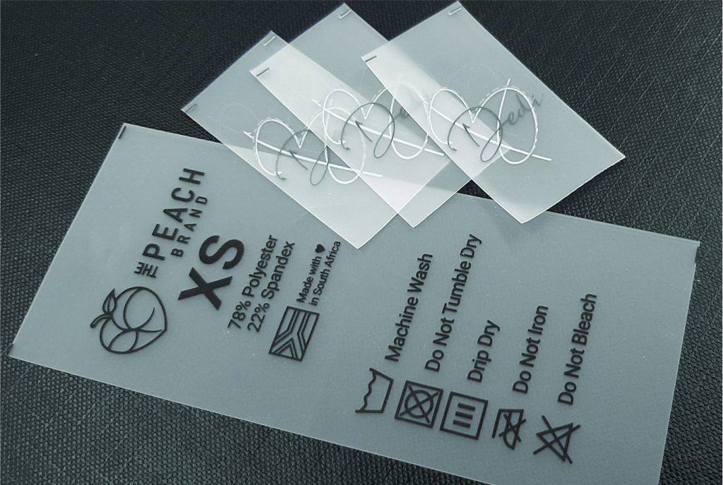 TPU Labels - Golden Fabtex