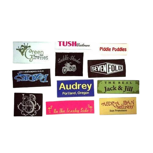 Laser Cut Labels - Golden Fabtex